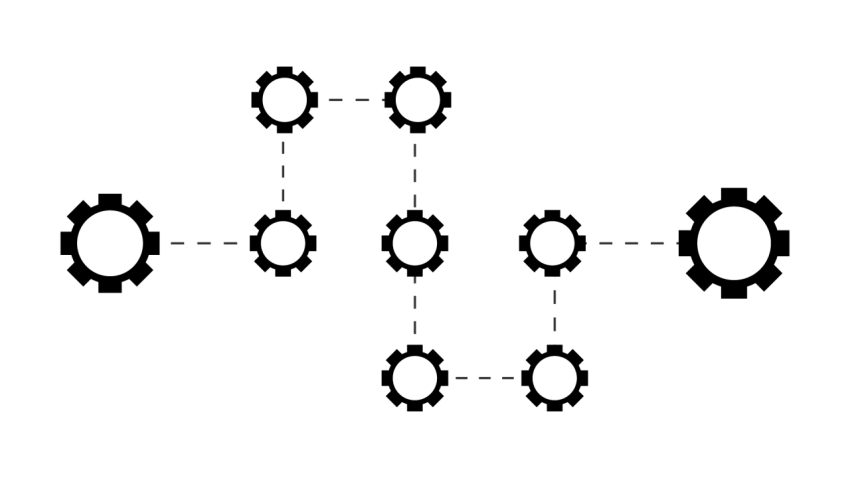 Dotted Line Flowchart Nodes PNG Transparent - Photo #2907 - Waryhub